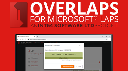 A powerful web interface for Windows LAPS | OVERLAPS